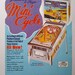 Mini Cycle Pinball Flyer Original Vintage 1970 Game Art - Etsy