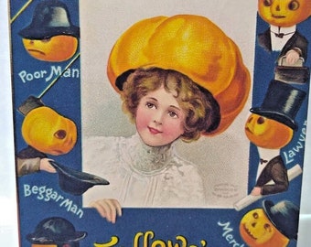 Ellen Clapsaddle Halloween Postcard - Etsy