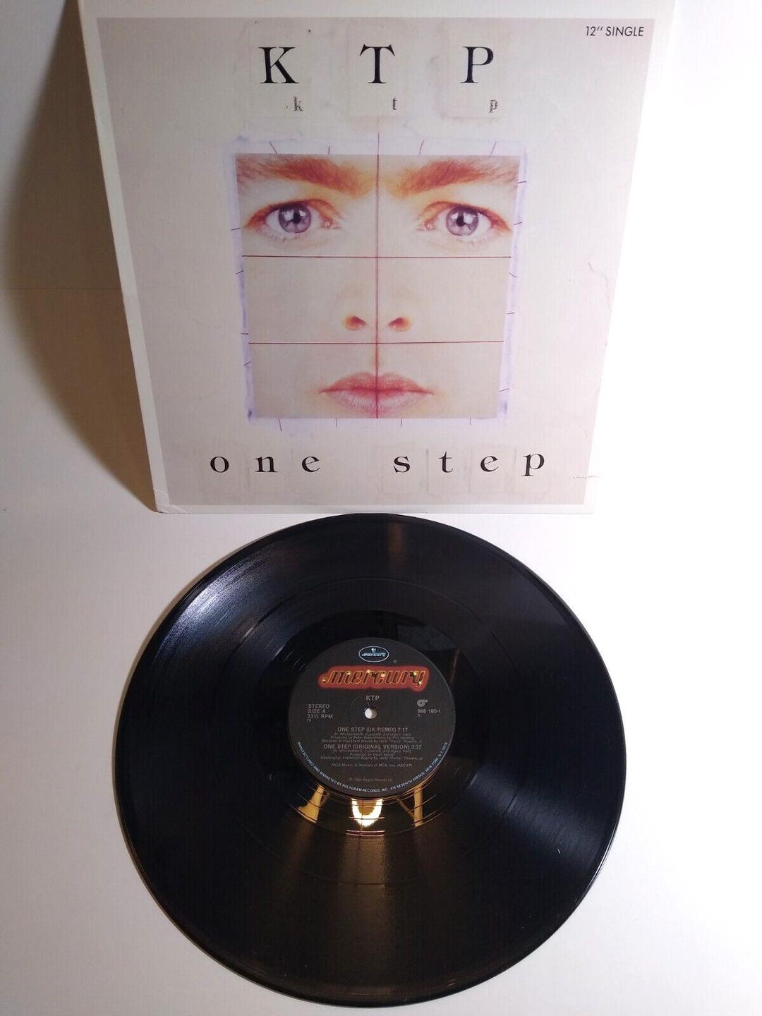 KTP Kissing the Pink One Step Vinyl 12" Record 1994 TRANSLUCENT Synth ...