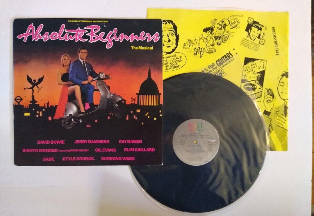 David Bowie Absolute Beginners Original Soundtrack Vinyl LP Record Sade ...