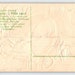 New Year Postcard Cherub Angel Pocket Watch Rose Gold Trimmed Coins ...