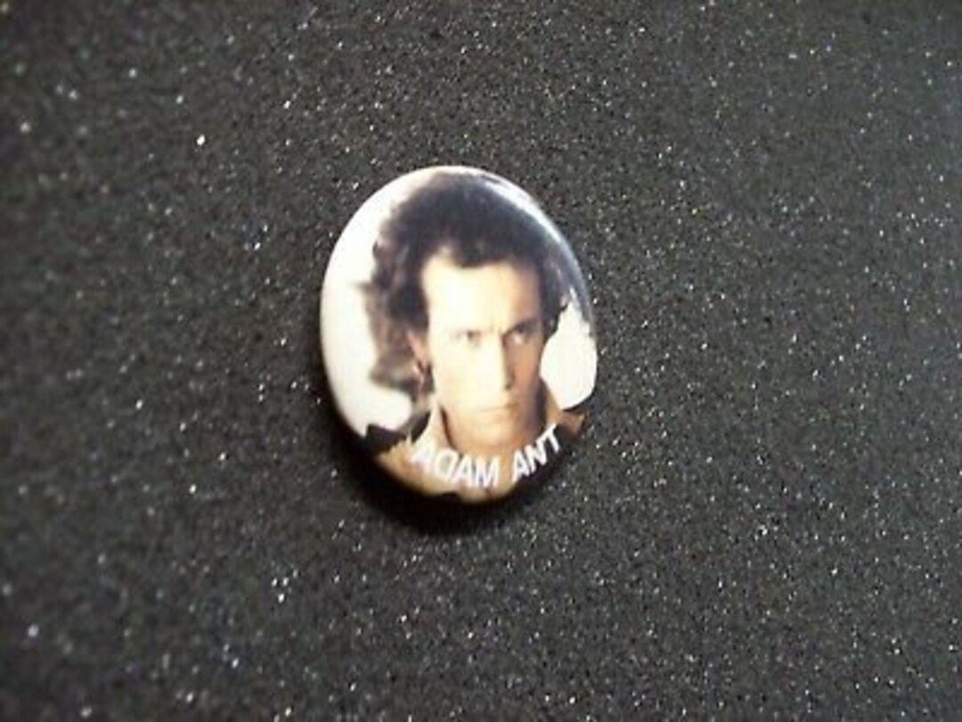 Adam and the Ants Badge Post-punk New Wave Button Pin 1980s - Etsy