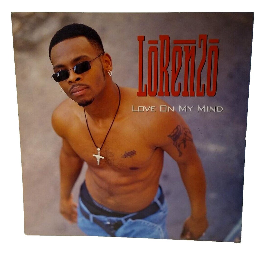 Lorenzo Smith Love on My Mind POSTER Flat Ready to Frame Promo Art 1995 ...