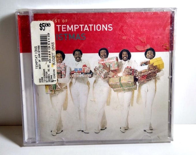 The Best of the Temptations Christmas CD Album Holiday Soul Funk Motown ...