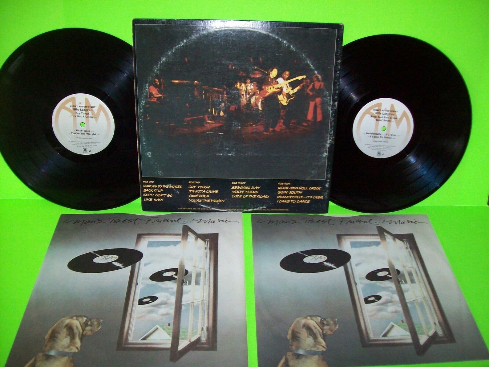 Nils Lofgren Night After Night Vinyl LP Record Double Album | Etsy