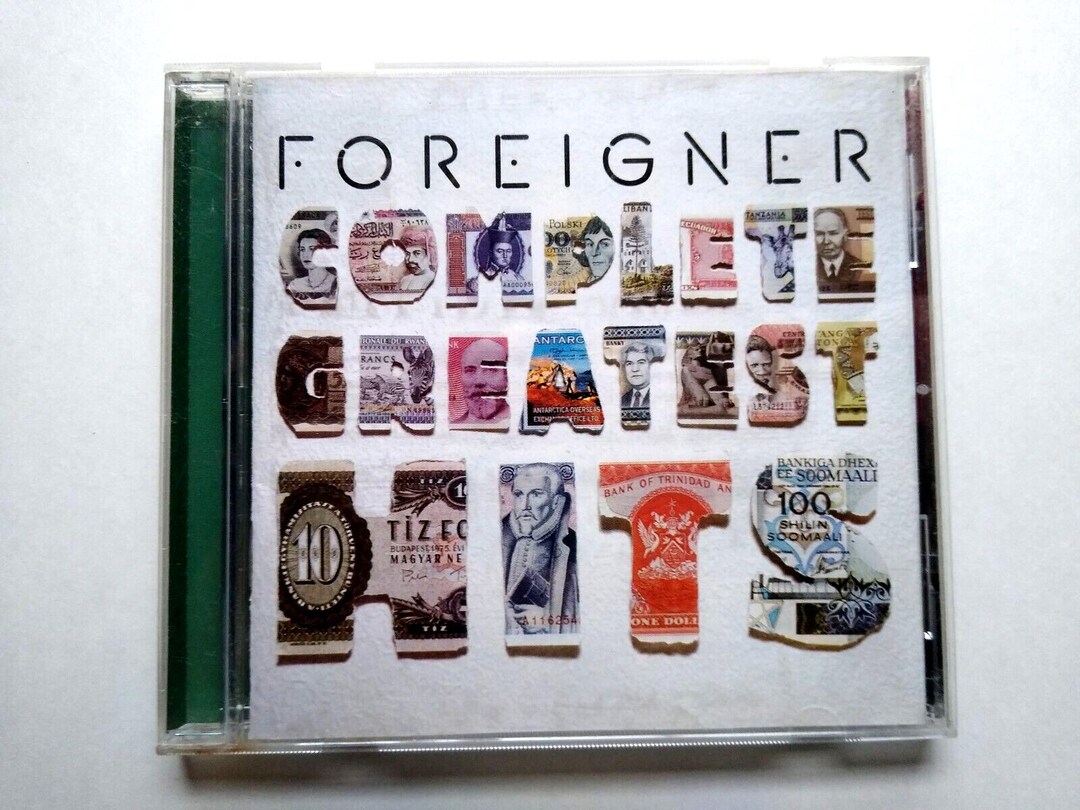 Foreigner Complete Greatest Hits CD Collection Pop Rock Hits Urgent ...