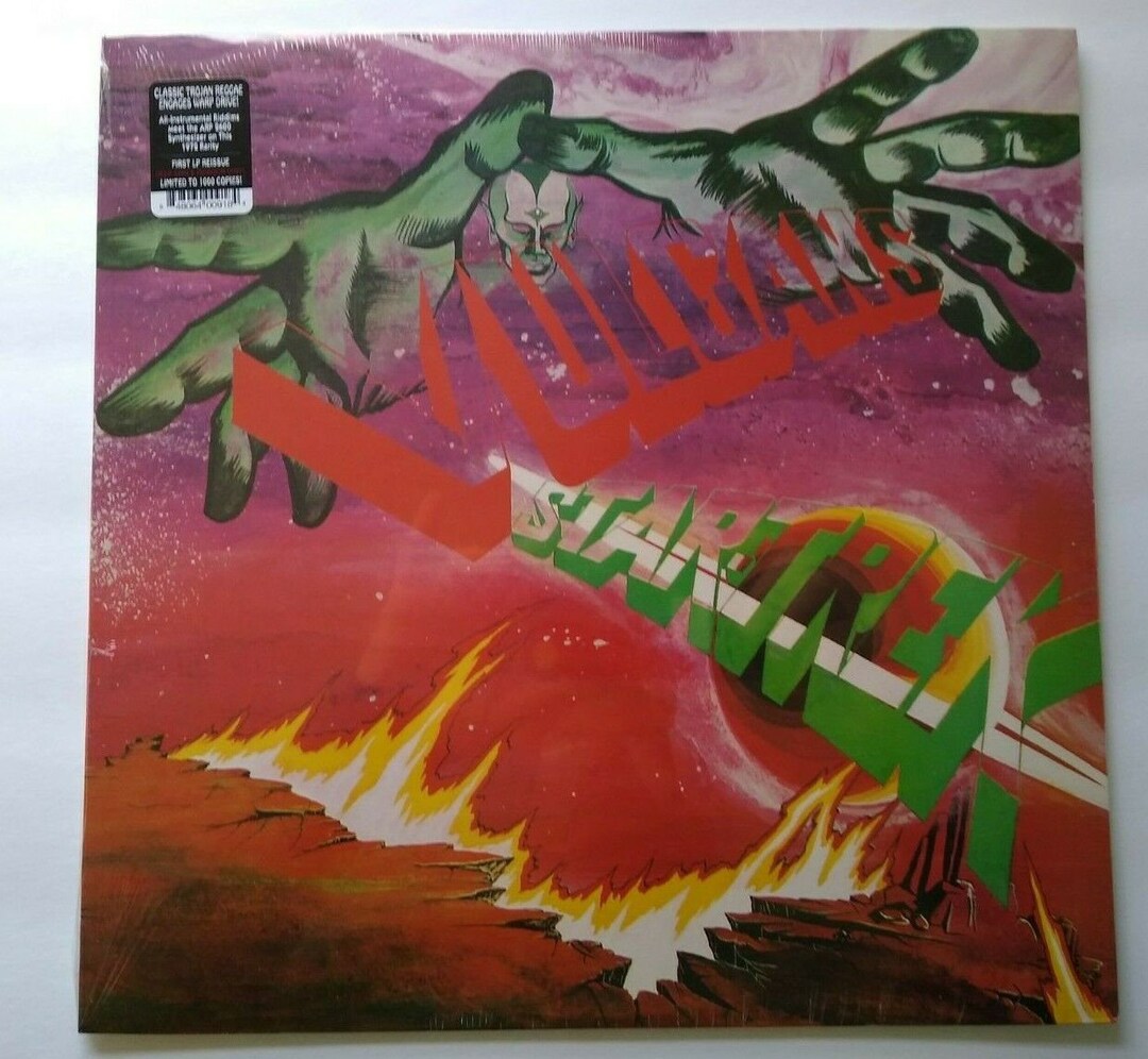 Vulcans Star Trek Vinyl LP Record Album Deep Space Maroon - Etsy