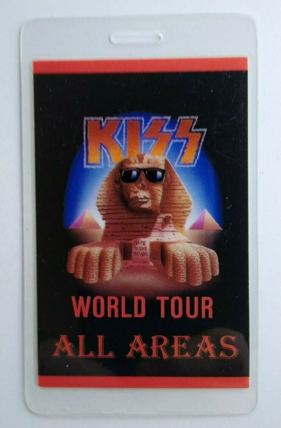 KISS Hot in the Shade Backstage Pass Original Hard Rock Music Concert ...