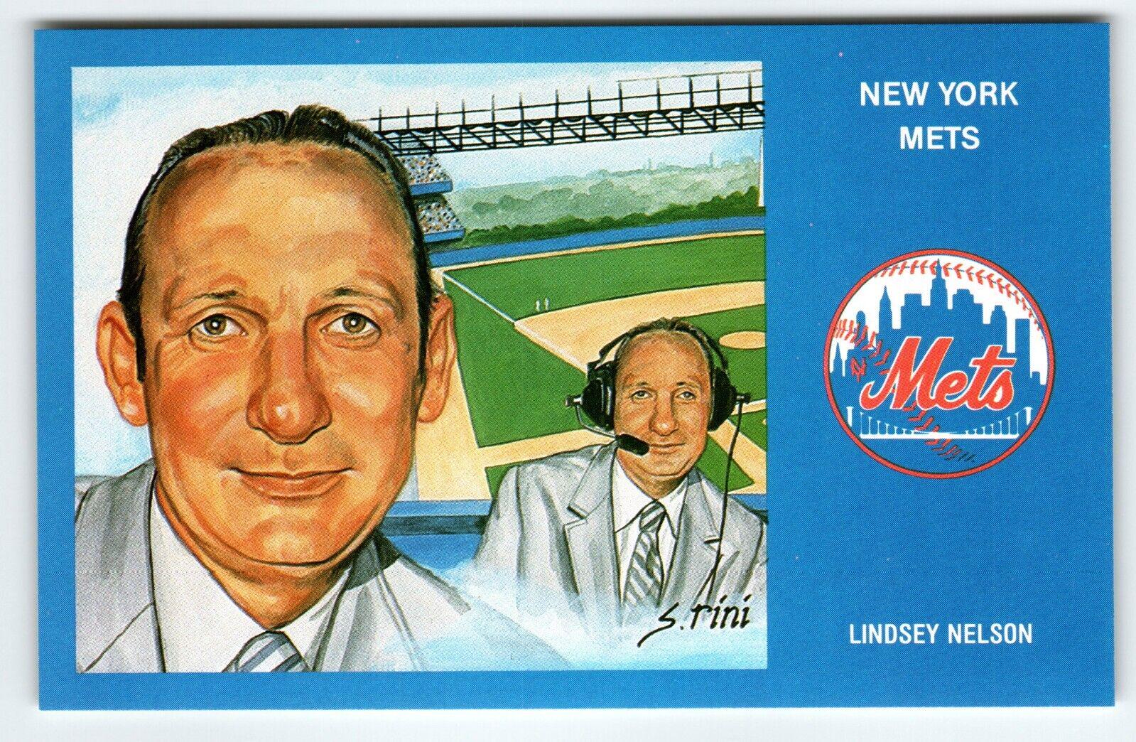 1969 NY Mets Baseball Postcard Susan Rini Linsey Nelson Unused Limited ...