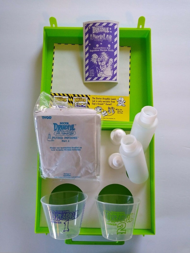 Doctor Dreadful Lunch Lab Lunchbox Mad Scientist Potions - Etsy