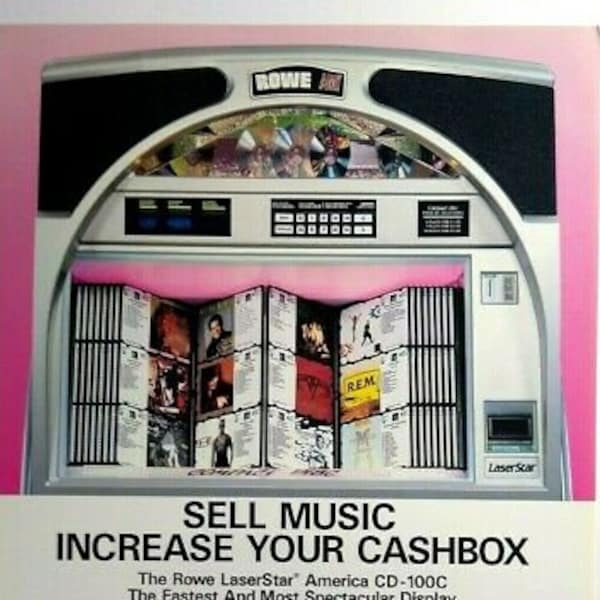 Jukebox Title Cards Rowe - Etsy