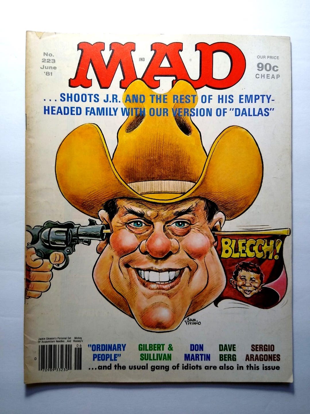 MAD Magazine June 1981 #223 - Dallas TV Show Parody, Comic Humor - Etsy