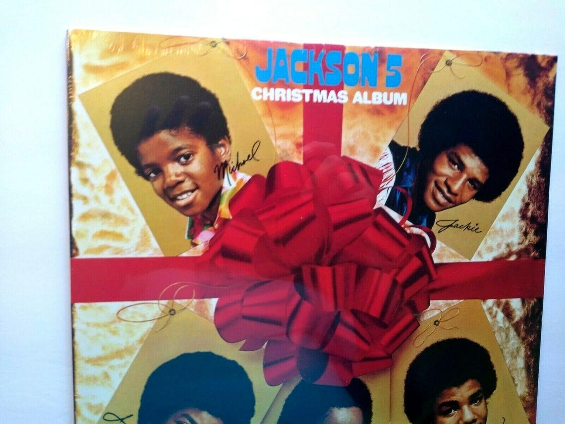 Jackson 5 Christmas Album Vinyl LP - 2014 Reissue, Holiday Music - Etsy