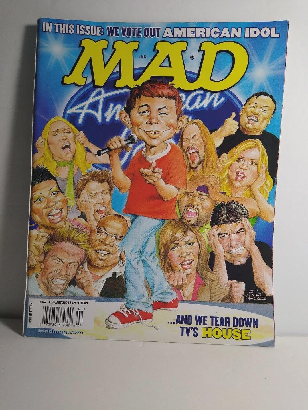 MAD #462 Comic Book 2006 American Idol Cover Comedy Spoof Parody - Etsy
