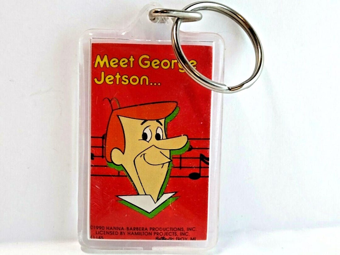 Meet George Jetson Keychain the Jetsons Retro 1990 Original Licensed ...