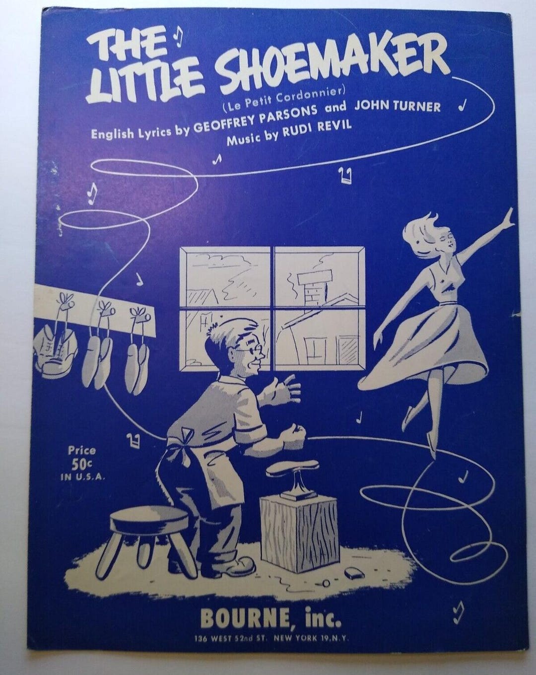 The Little Shoemaker Sheet Music, 1953, Parsons & Turner - Etsy
