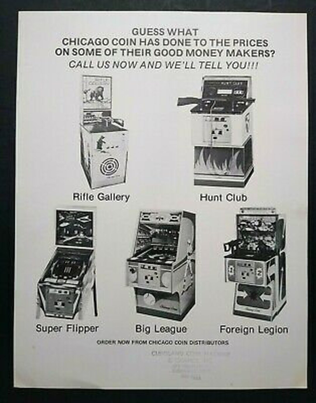 Chicago Coin Super Flipper Pinball Flyer Vintage Arcade - Etsy