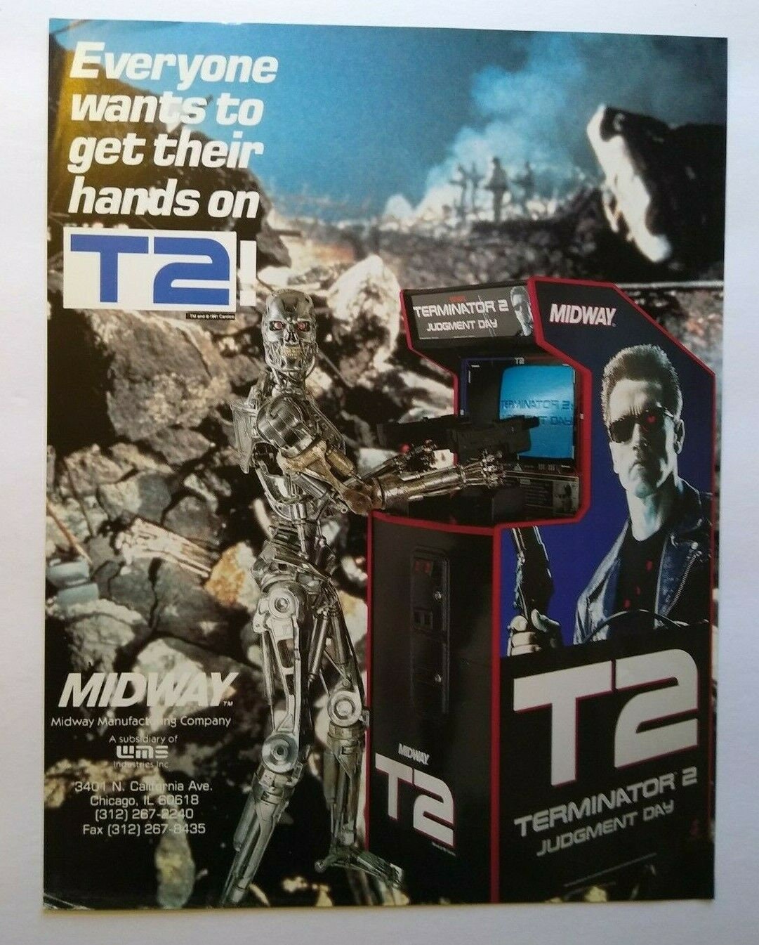 Terminator Arcade Game for sale | Only 2 left at -75%