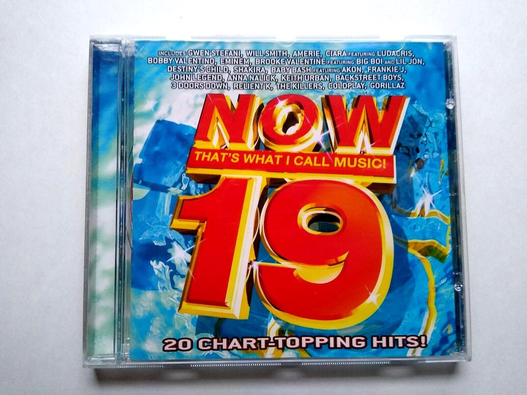 Now That's What I Call Music 19 CD Hits Collection Coldplay Keith Urban ...