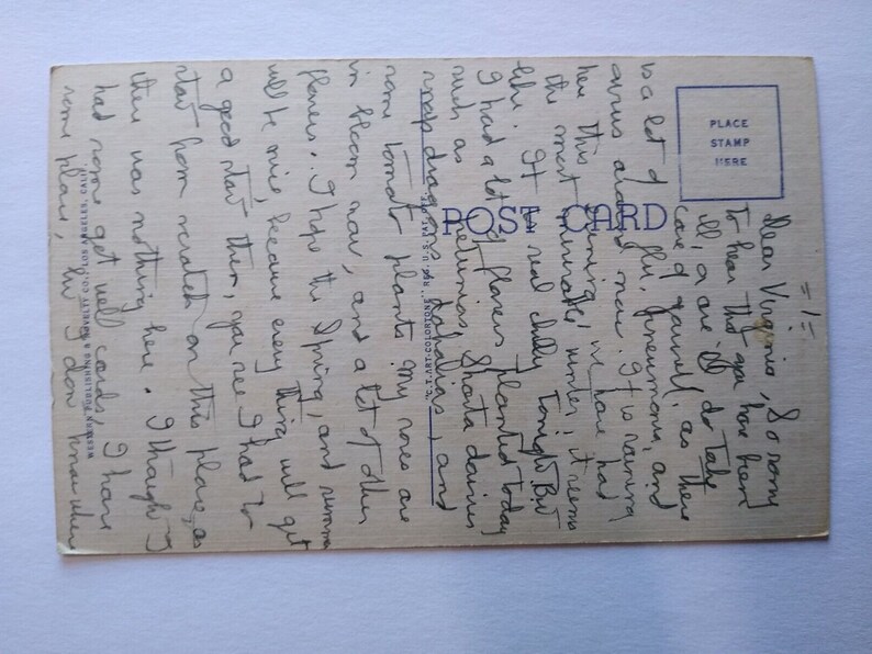 Greetings From Los Angeles California Large Big Letter Linen - Etsy