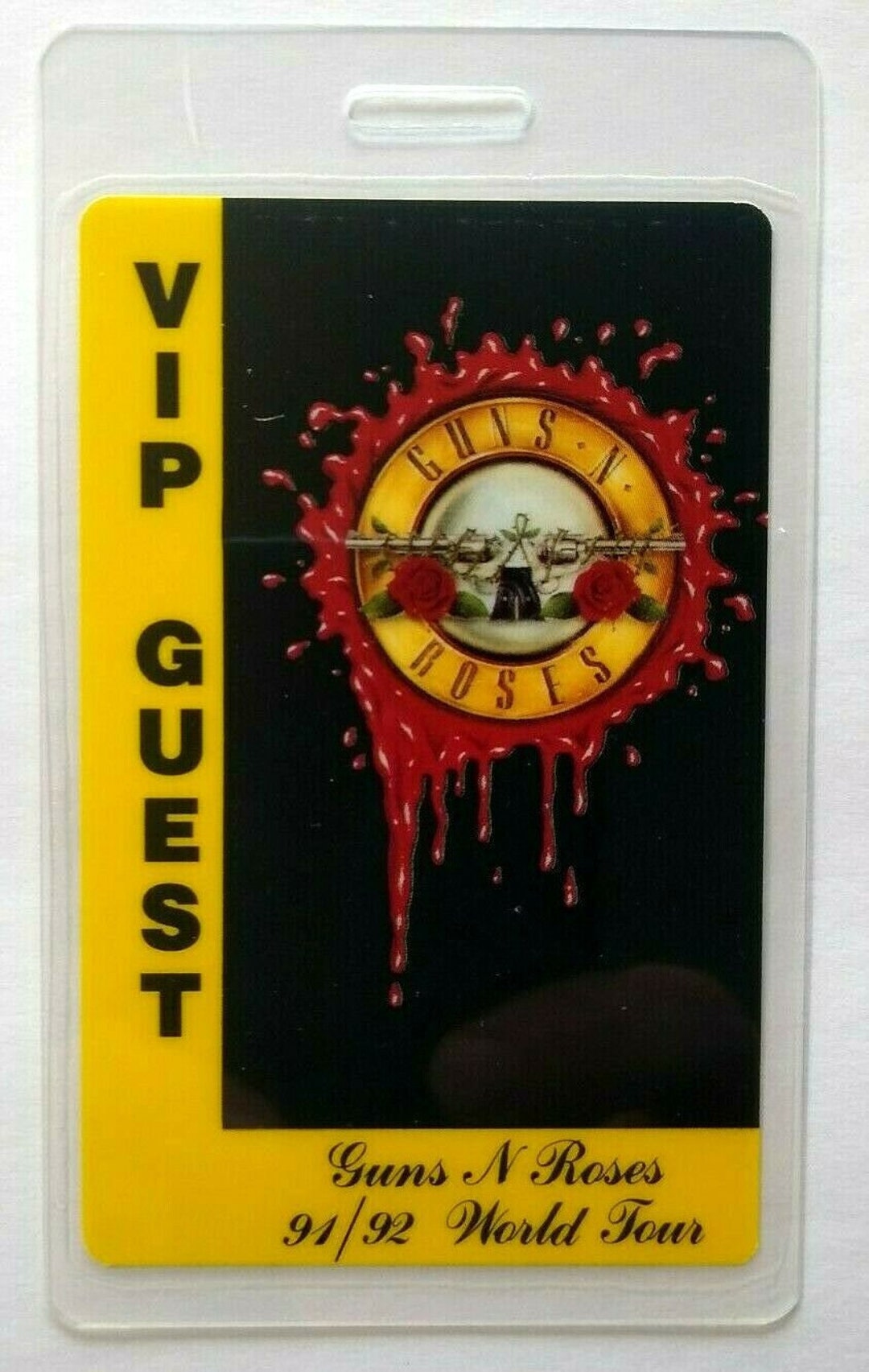 Guns N Roses Use Your Illusion Backstage Pass VIP Original 91/92 Hard ...