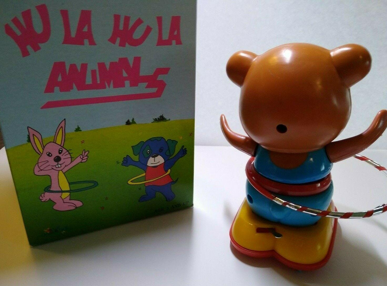 Vintage Hula Hoop Bear Toy, Battery Operated (NOS) - Etsy
