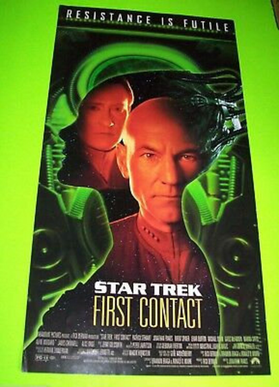 Star Trek First Contact Original Wall Art Poster the Experience Las ...