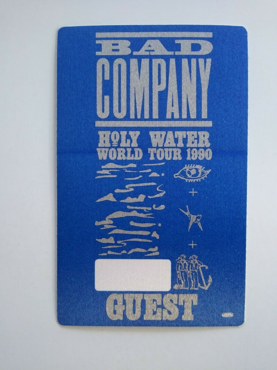 Bad Company Holy Water Backstage Pass Original 1990 Tour Hard - Etsy
