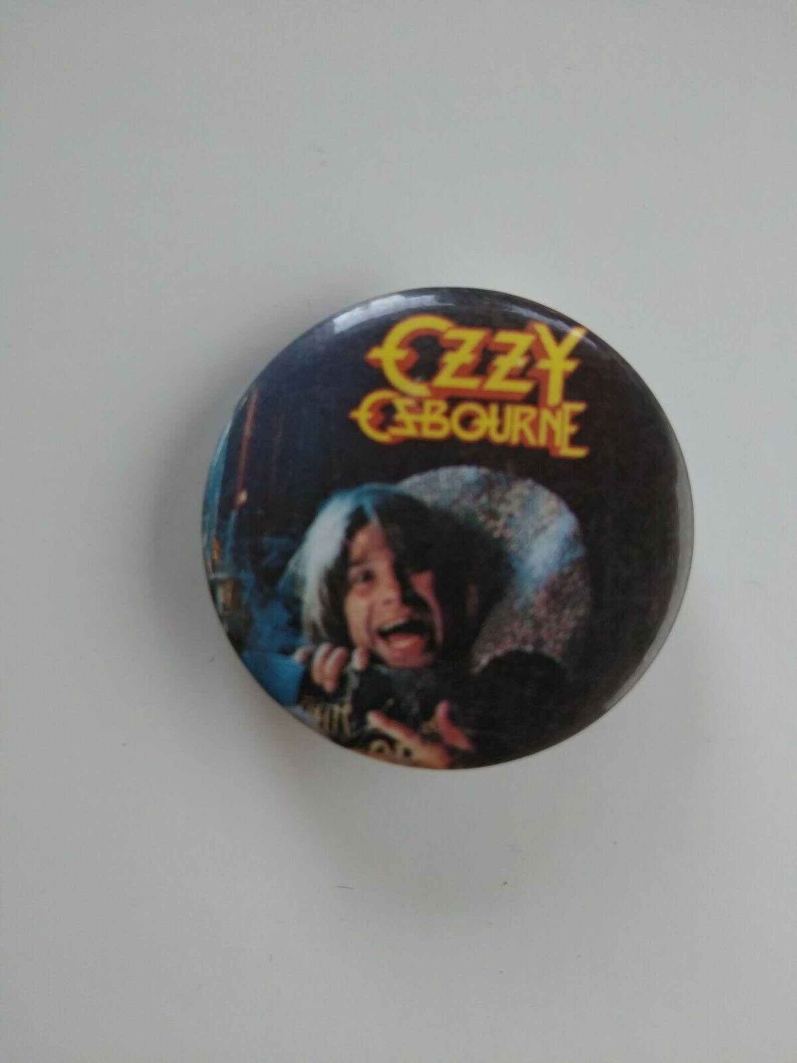 Vintage 1984 Ozzy Osbourne Pinback Button - Heavy Metal Music Gift - Etsy