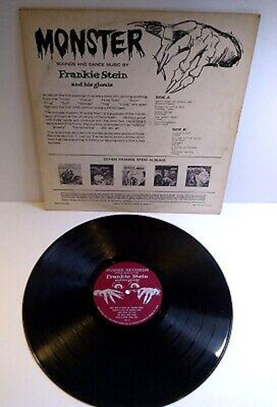 Ghoul Music Frankie Stein and His Ghouls Vinyl LP Record Horror ...