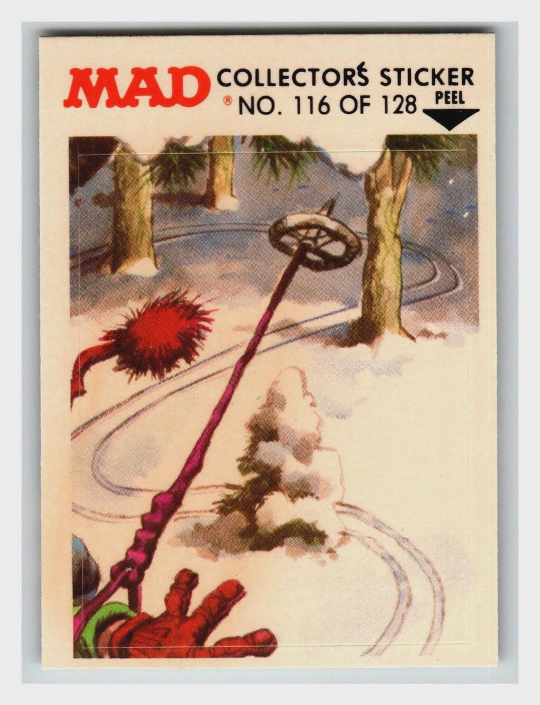 MAD Collectors Sticker No. 116 of 128 Vintage - Etsy