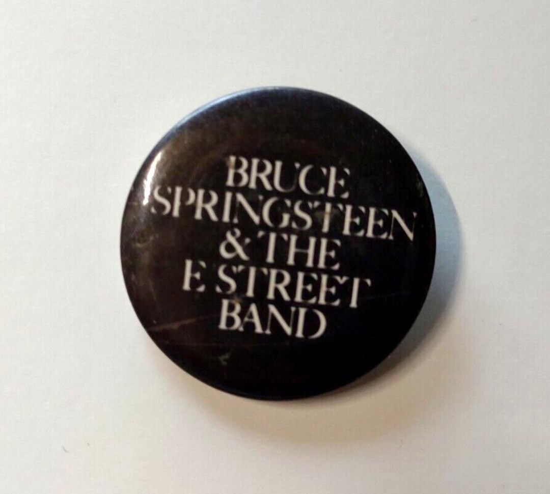 Bruce Springsteen and the E. Street Band Licensed Original 1986 Badge ...