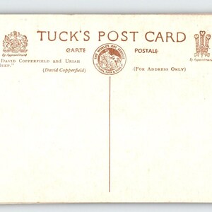 Charles Dickens Raphael Tuck Postcard 3406 David Copperfield Barkis ...