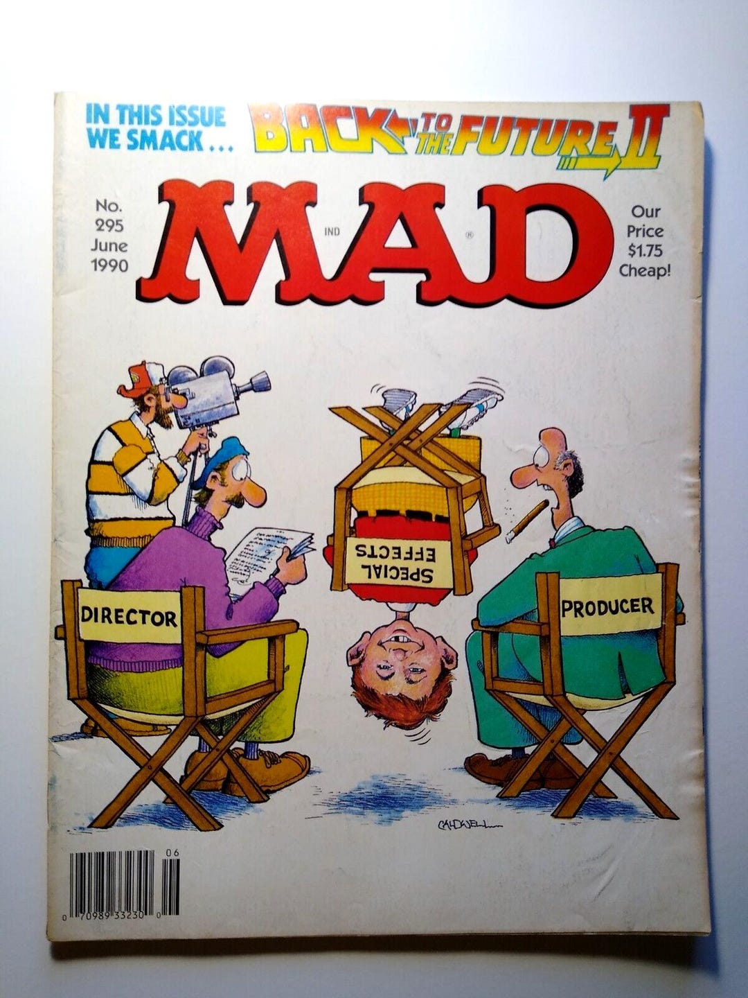 MAD Magazine June 1990 # 295 Back to the Future II Look Who's Talking ...
