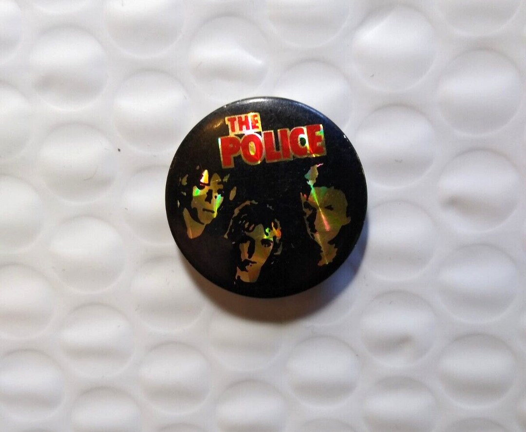 The Police Outlandos D'amour Pin Badge Pinback Button UK England ...