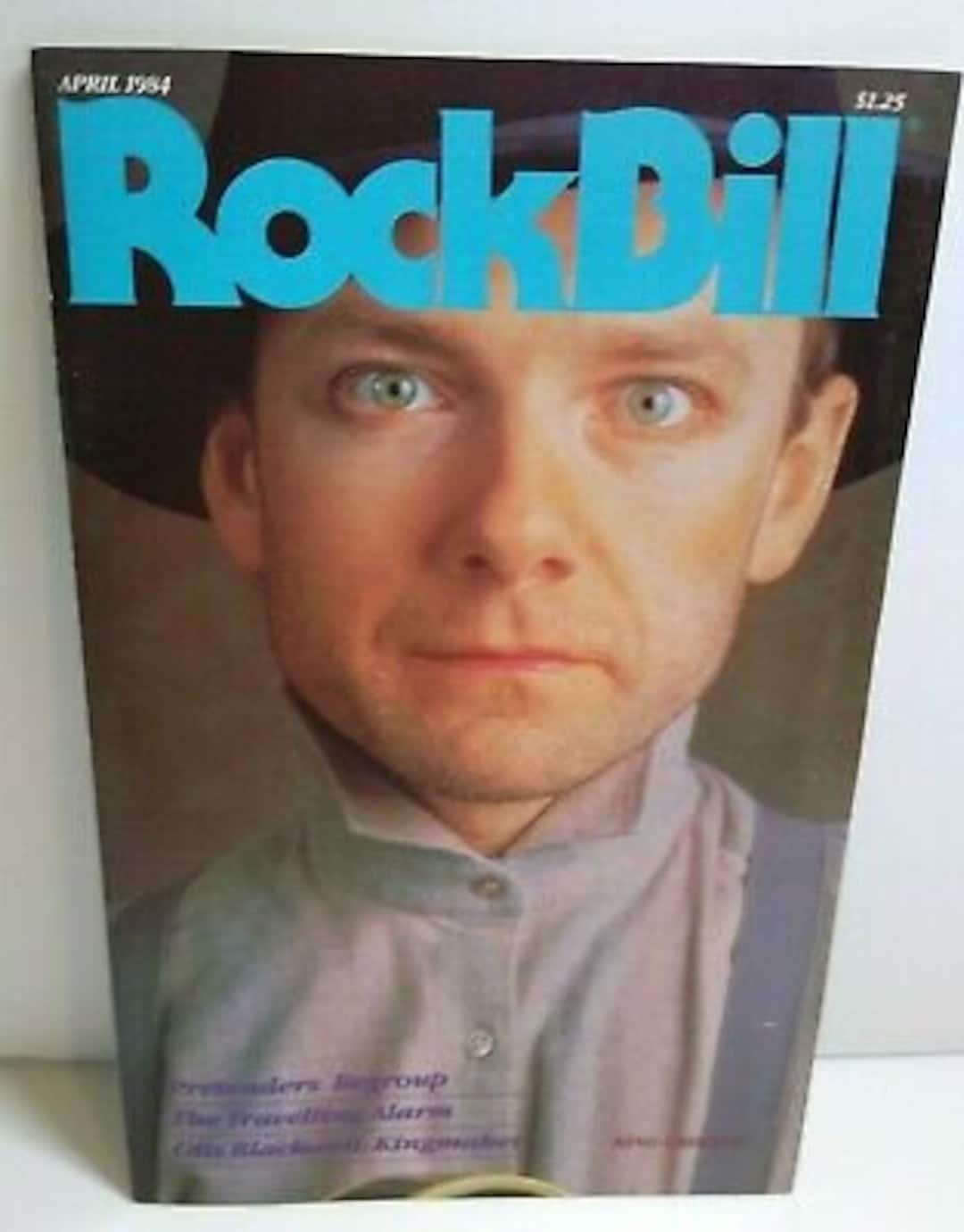 Rockbill Magazine King Crimson Robert Fripp Pretenders the Alarm MTV ...