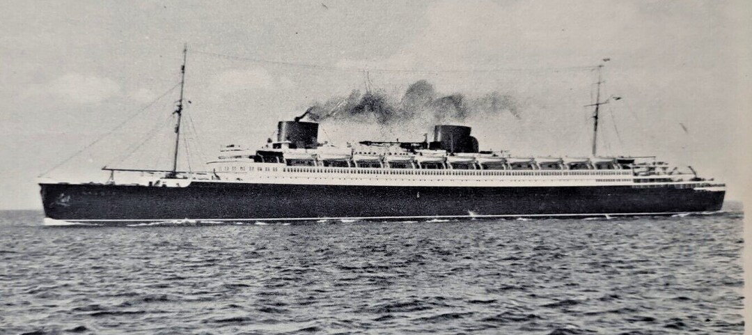 Norddeutscher Lloyd Bremen SS Bremen Steamer Postcard German - Etsy