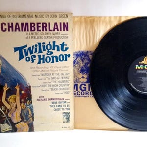 Richard Chamberlain Twilight of Honor Vinyl LP Record With MGM Inner ...