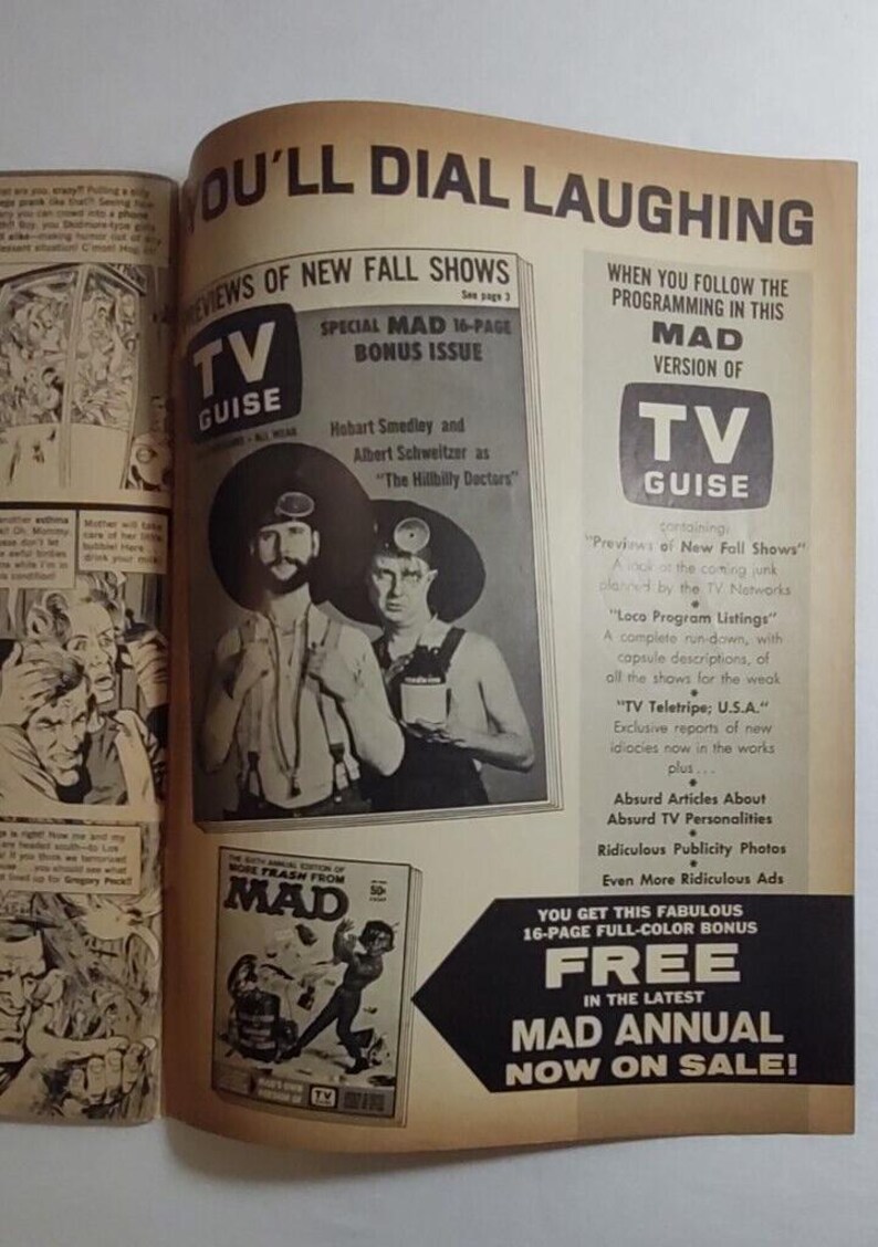 MAD Magazine Oct 1963 No 82 Fidel Castro Alfred Hitchcock the Birds the ...