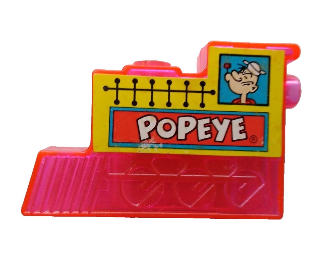 Popeye Toy Train Plastic Bubble Railroad Choo Choo Vintage Hong Kong ...