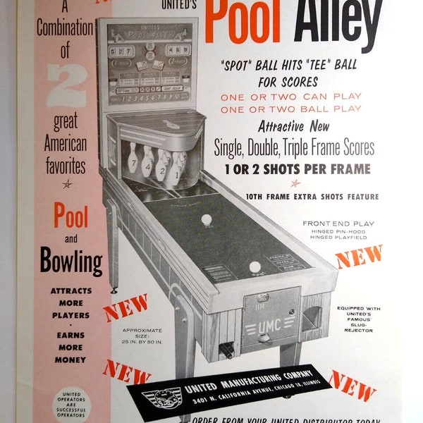 Bowling Alley - Etsy