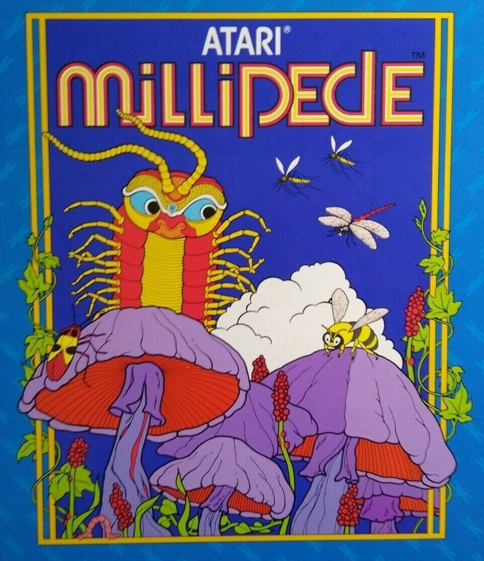 Millipede Arcade Flyer Original 1982 Video Game Retro - Etsy