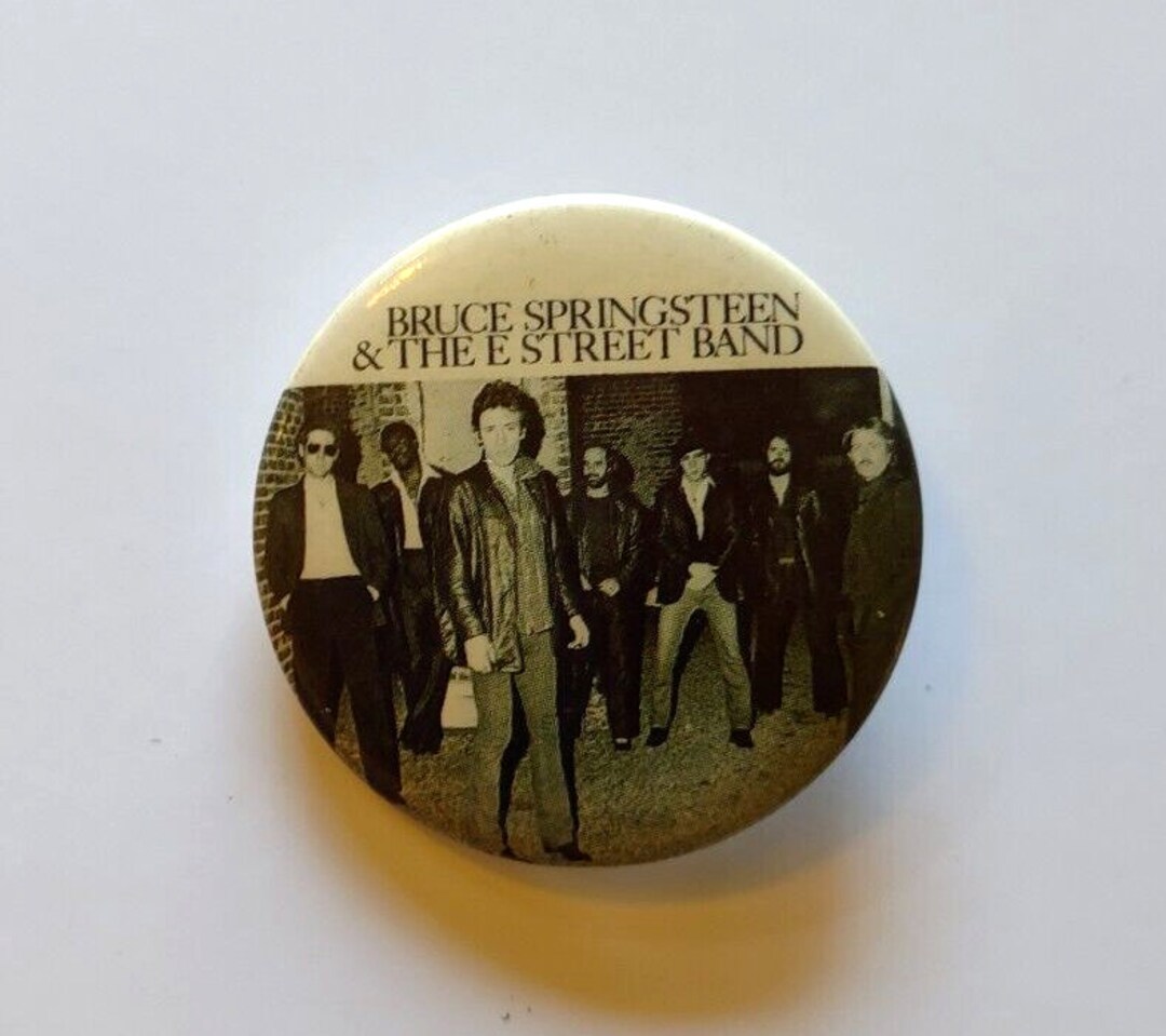 Bruce Springsteen and the E Street Band Badge Licensed Original 1986 ...