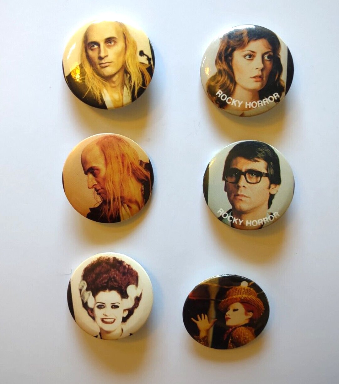 Rocky Horror Picture Show Set of 6 Licensed Buttons Badges - Etsy