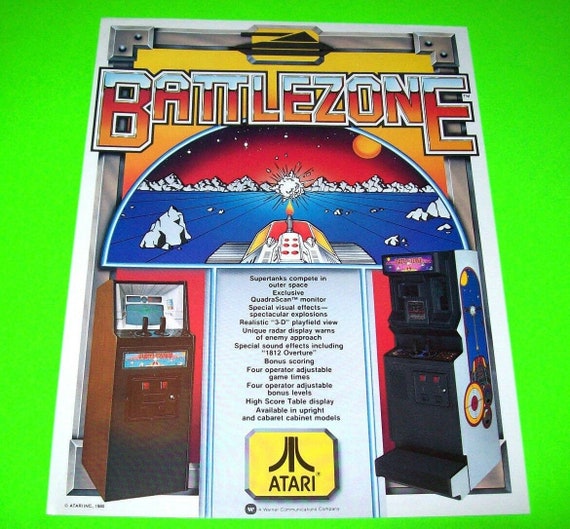 Battlezone Arcade Game