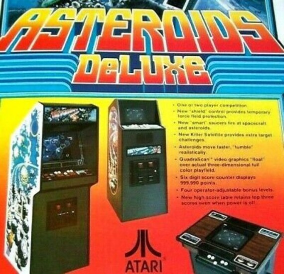 Atari Asteroids Deluxe