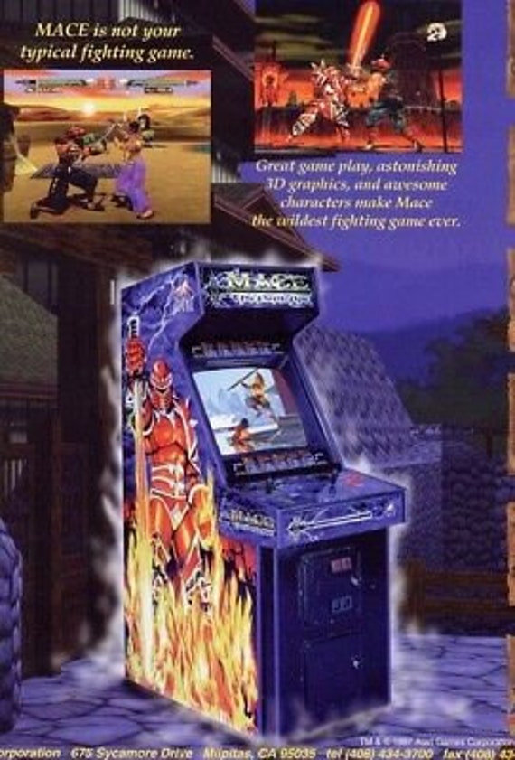Mace The Dark Age Arcade