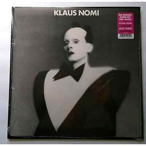 Klaus Nomi Pink Color Vinyl LP Record New Wave Synth-pop Sealed Total ...
