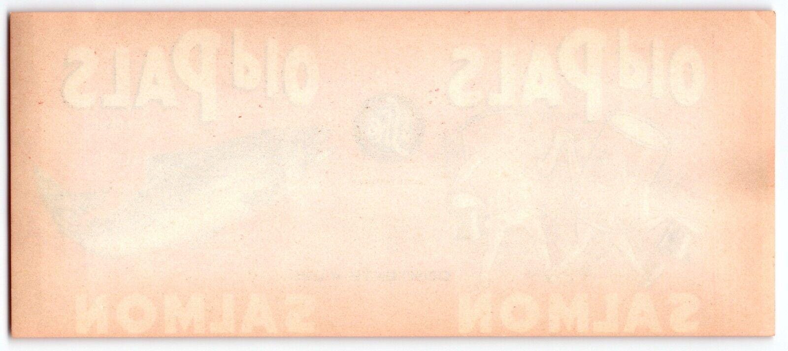 Vintage Old Pals Salmon Label, Anthropomorphic Food Can Art - Etsy
