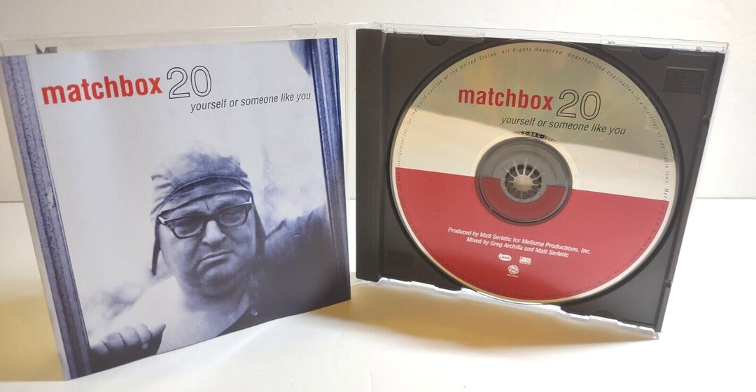 Matchbox 20 Yourself or Someone Like You CD Album Pop Rock 1996 Lava – 92721-2 Unique Gift - Etsy